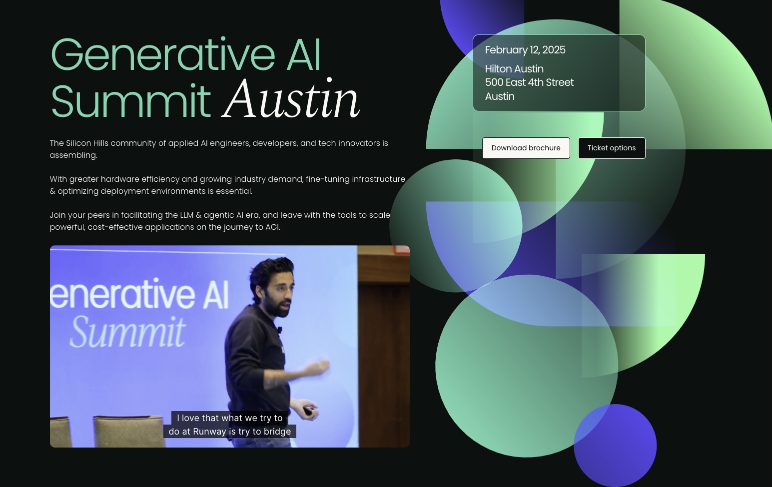 Tiburon Data to Attend the Generative AI Summit 2025 - Tiburon Data